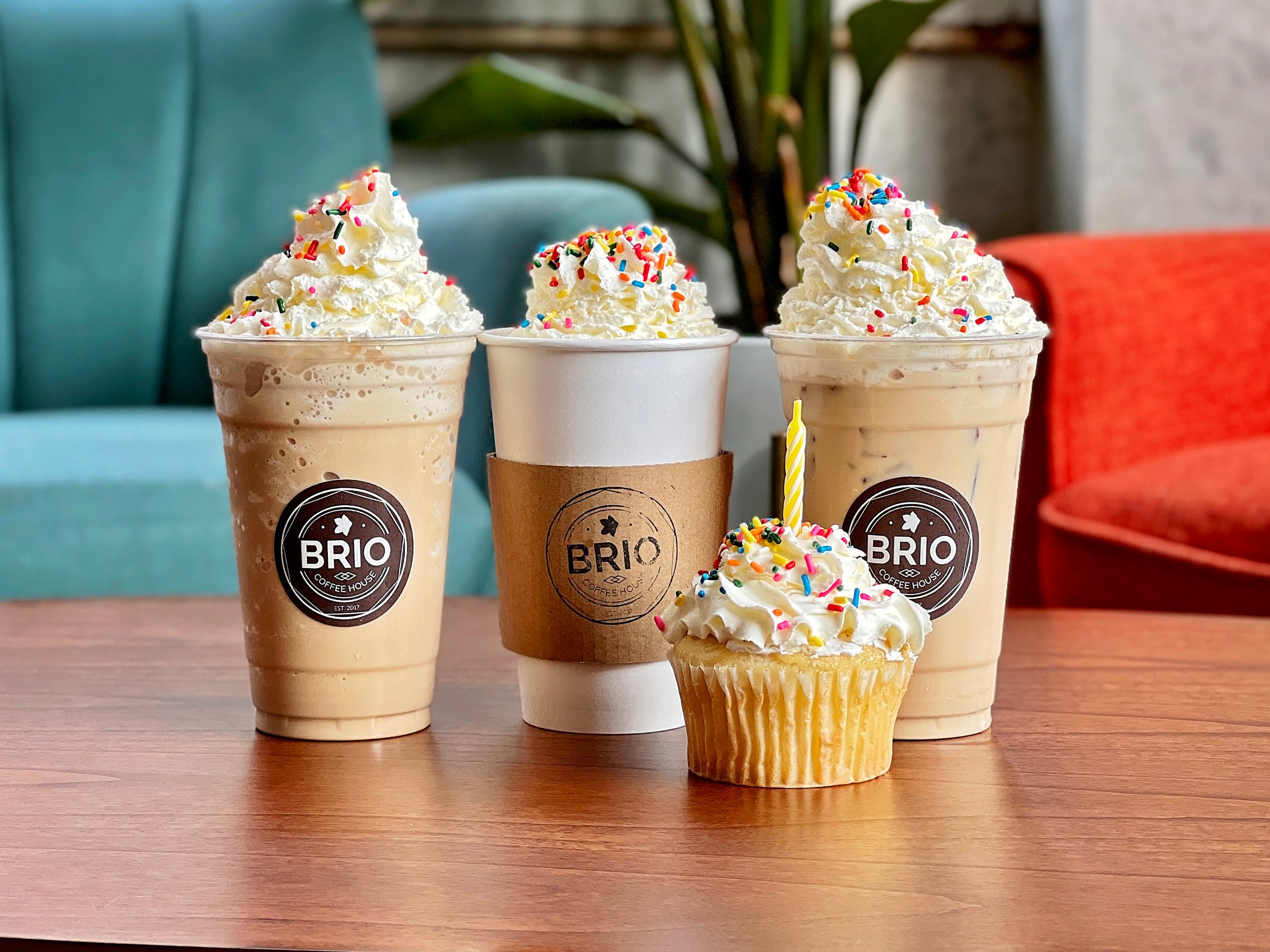 Cupcake Latte | Brio Coffeehouse, Inc